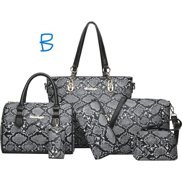 Bags | New 6 In 1 Bundle Designer Purses And Handbags | Poshmark